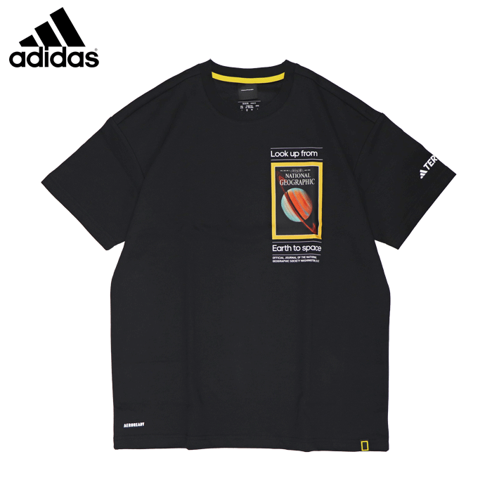 【楽天市場】アディダス Tシャツ トップス 半袖 ナショナル グラフィック ブラック メンズ レディース (メール便 送料無料) adidas ...