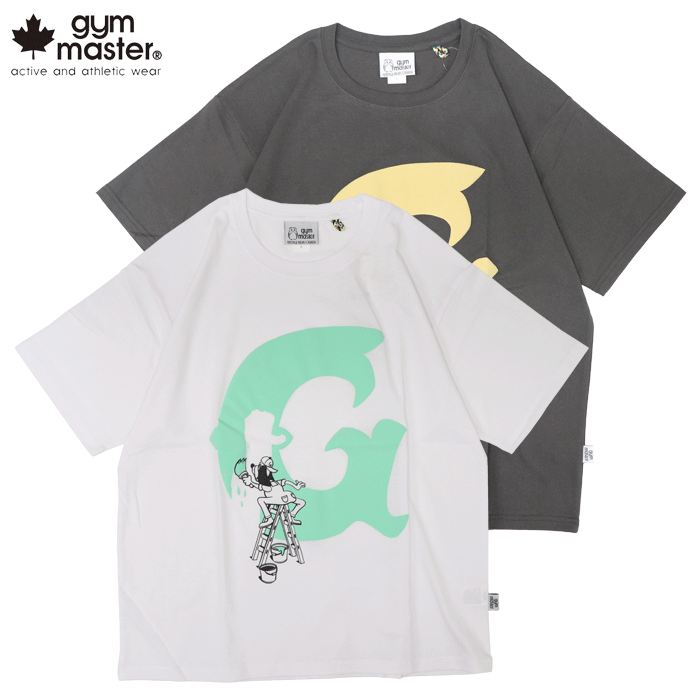 【楽天市場】ジムマスター シャツ Tシャツ 半袖 ドライ ペインター ティ メンズ レディース (メール便 送料無料) gym master ...
