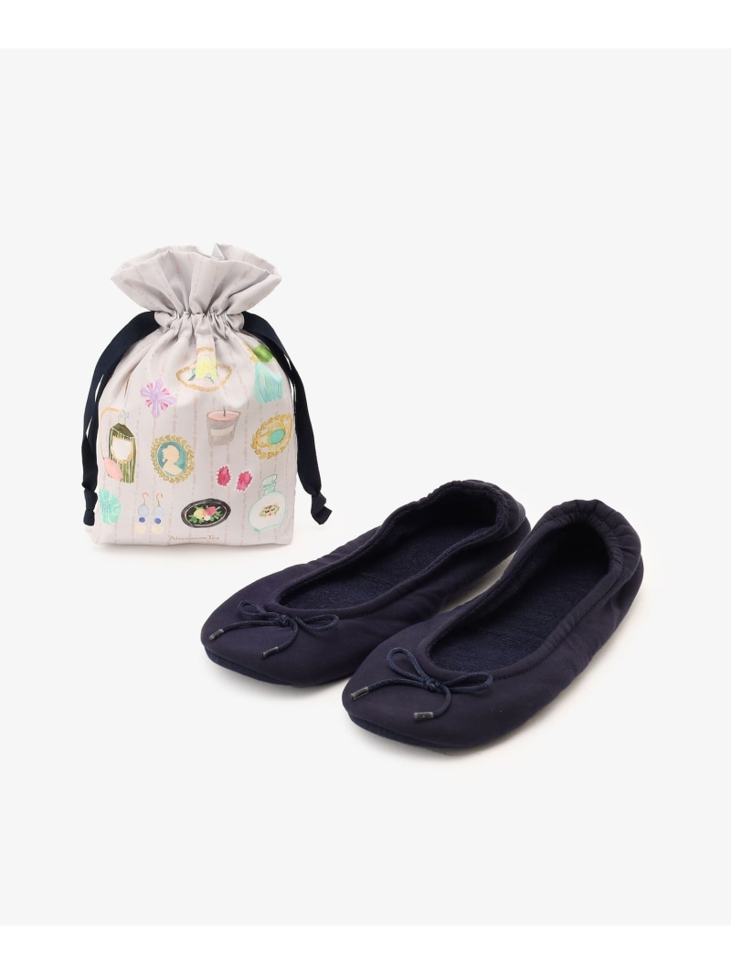 【楽天市場】【SALE／30%OFF】携帯ルームシューズ/miyo tsuchiya Afternoon Tea LIVING アフタヌーン ...