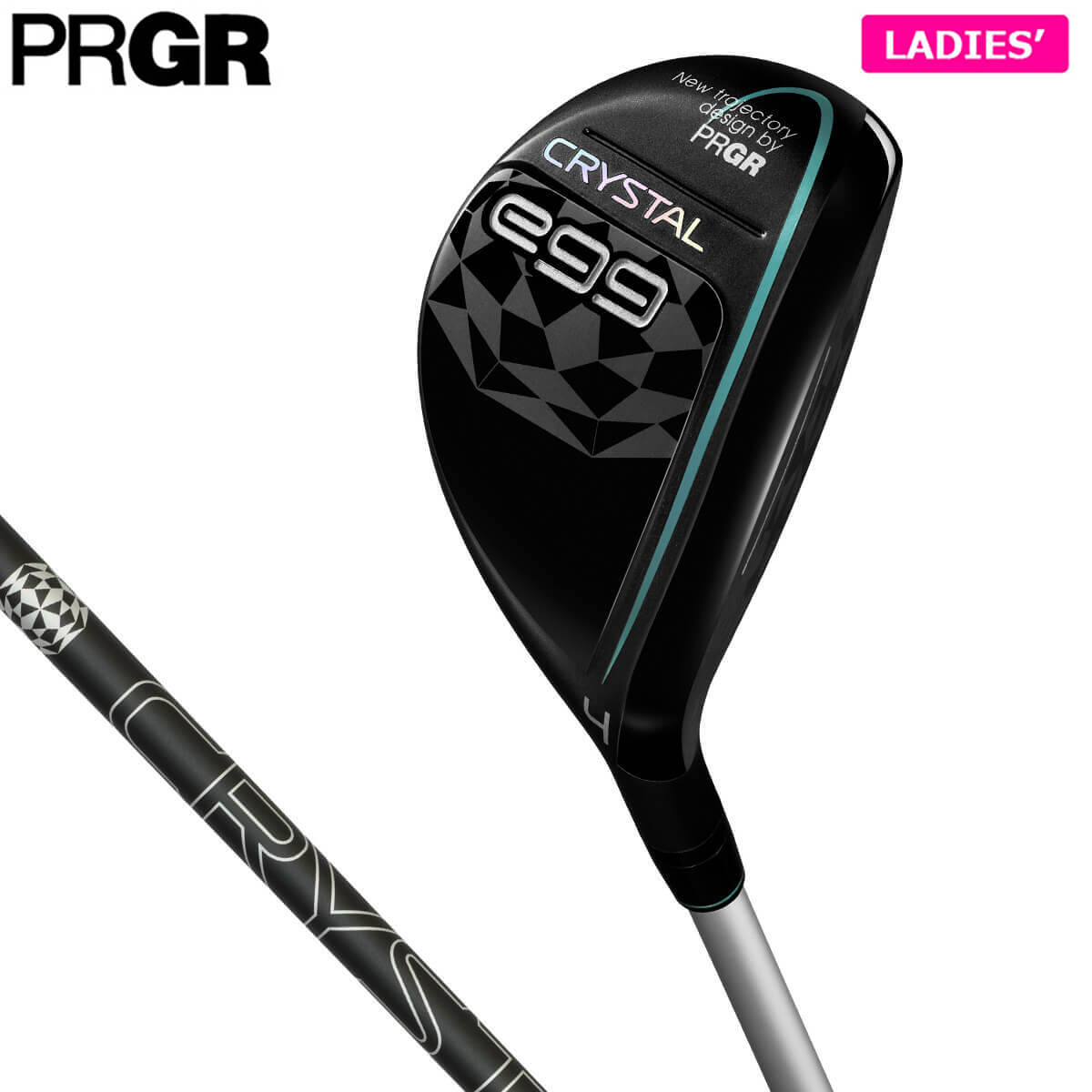 【楽天市場】[2025年モデル] PRGR プロギア レディース CRYSTAL egg クリスタルエッグ ユーティリティ クリスタルオリジナルシャフト：AGゴルフストア ギア＆アパレル