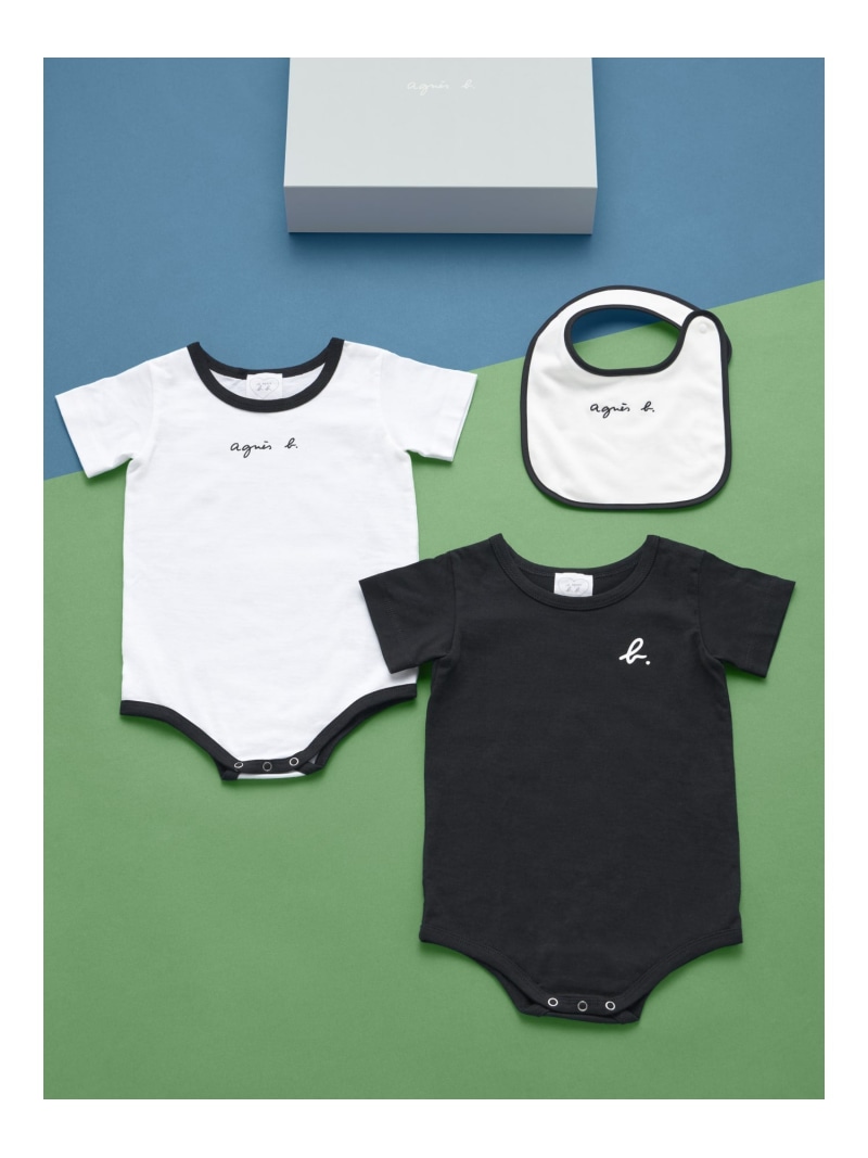 【楽天市場】WEB限定 AC60 L GIFT BOX SET ベビーギフトボックス 3点セット agnes b. ENFANT アニエスベー ...