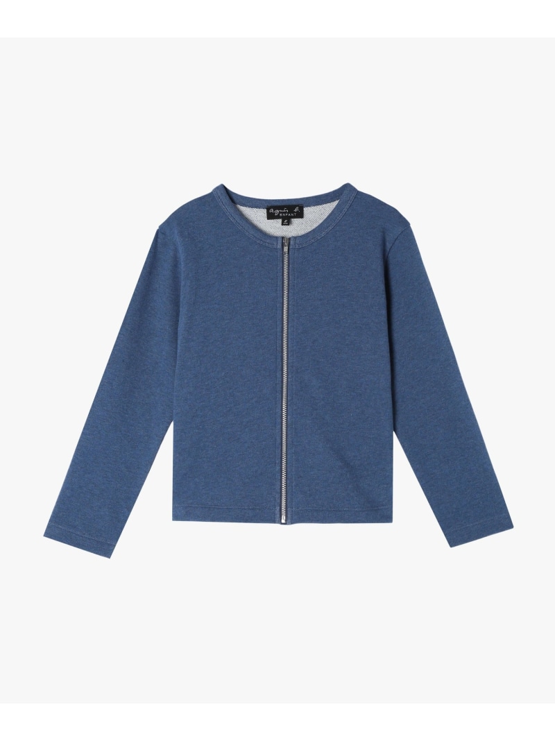【楽天市場】M376 E CARDIGAN キッズ ジップカーディガン agnes b. ENFANT アニエスベー トップス カーディガン ...