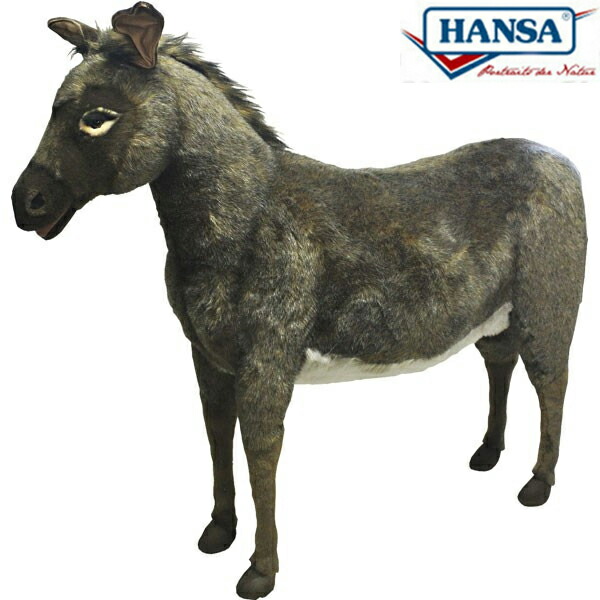 【楽天市場】HANSA 3804 ロバ140 全長：140cm DONKEY BH3804 ぬいぐるみ ハンサ クリスマス 誕生日 プレゼント ...