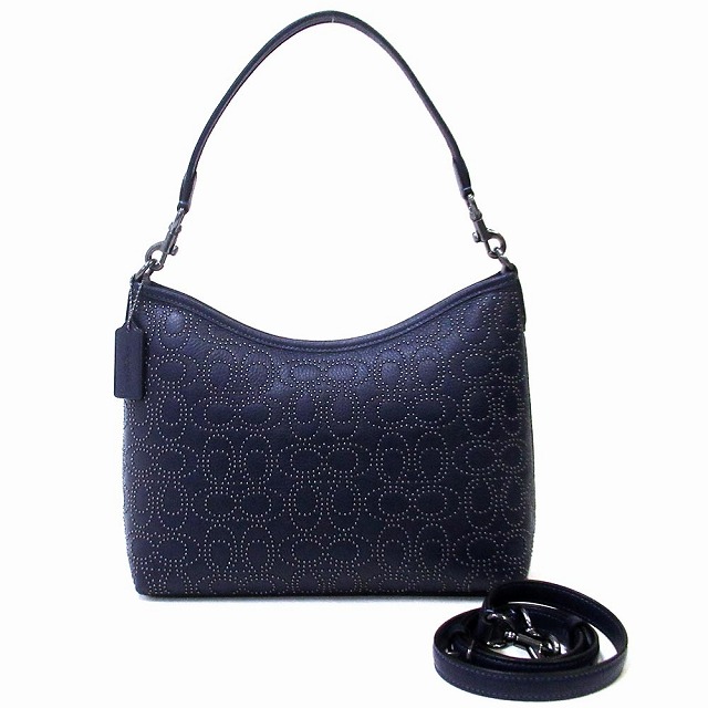 【楽天市場】コーチ レザーバッグ COACH アウトレット シグネチャーリベット付き ローレル ショルダーバッグ CX258 QBPVH ...
