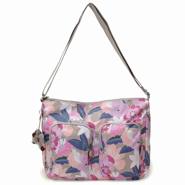 【楽天市場】KipLing キプリング アウトレット SIDNEY シドニー ストライキン グリーヴス プリント クロスボディ ショルダー ...