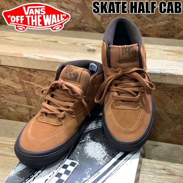 【楽天市場】バンズ スケートハーフキャブ VANS SKATE HALF CAB GOLDEN BROWN/GUM VN0A5FCDCL6 ...