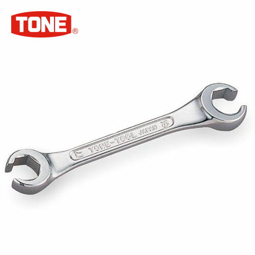【楽天市場】【ポイント10倍！7/10の0時～23時59分まで】TONE M26-1012 フレアナットレンチ(15°) 12×14mm：プロ向け工具専門店【愛道具館】