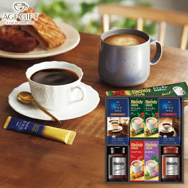 【楽天市場】送料無料 送料込※沖縄・離島除く AGF ドリップ＆インスタントコーヒーギフト MQZ-30N／MQZ-30A 出産内祝い 内祝い 結婚内祝い 快気祝い 入学内祝い 成人内祝い ...