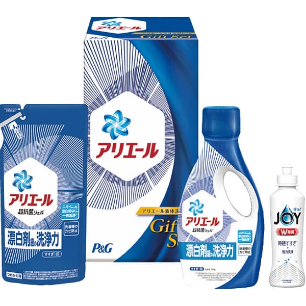 【楽天市場】【送料無料】P＆G アリエール液体洗剤セット PGCG-15D／PGCG-15E 出産内祝い 結婚内祝い お返し 香典返し 出産祝い 結婚祝い おしゃれ オシャレ／のし 包装 写真 ...