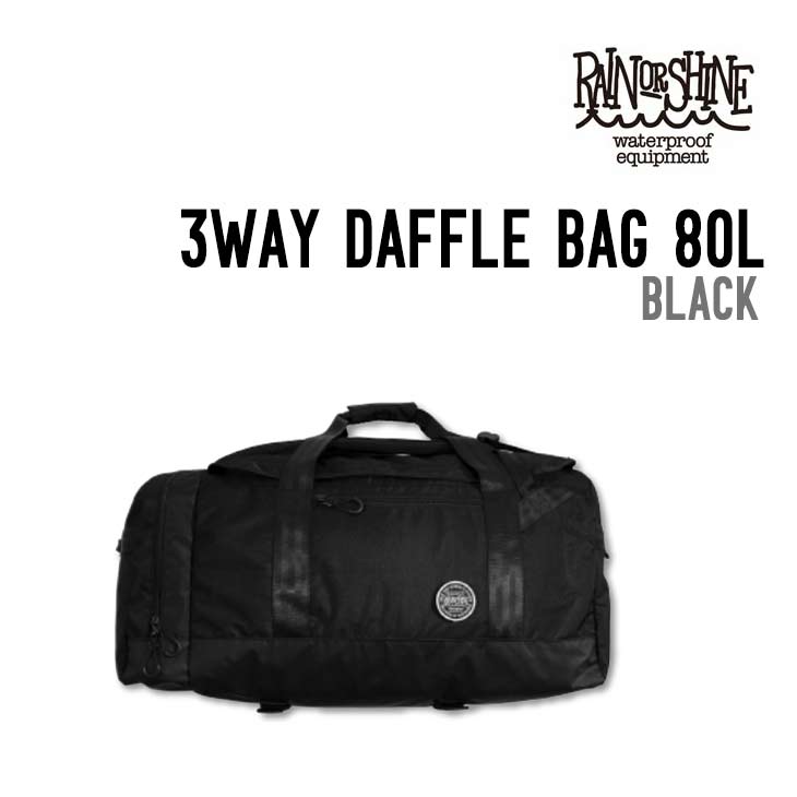 【楽天市場】RAIN OR SHINE レインオアシャイン 3WAY DAFFLE BAG 80L 3ウェイ ダッフル バッグ カバン 大容量 ...