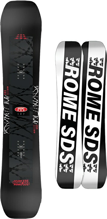 【楽天市場】ROME SNOWBOARDS [ AGENT PRO @88000 ] ローム スノーボード 【正規代理店商品】【送料無料 ...