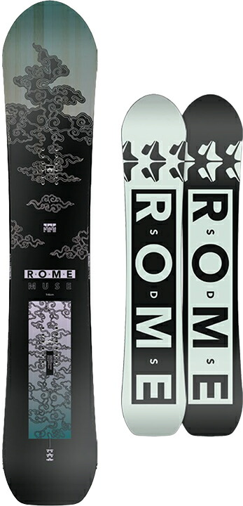 【楽天市場】ROME SNOWBOARDS [ MUSE @76000 ] ローム ウーメンズ スノーボード 【正規代理店商品】【送料無料 ...