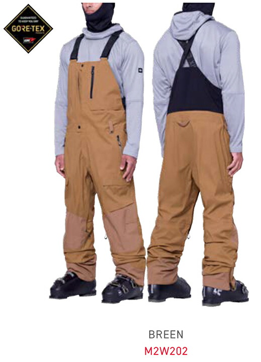 【楽天市場】686 ウエア [ GORE-TEX STRETCH DISPATCH BIB PANTS @85000] シックスエイトシックス ...