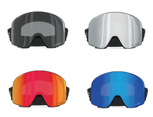 【楽天市場】[ bONE 骨伝導 インカム内蔵 マグネット着脱式レンズ SNOW GOGGLE @36000] Ice BRKR オーディオ ...