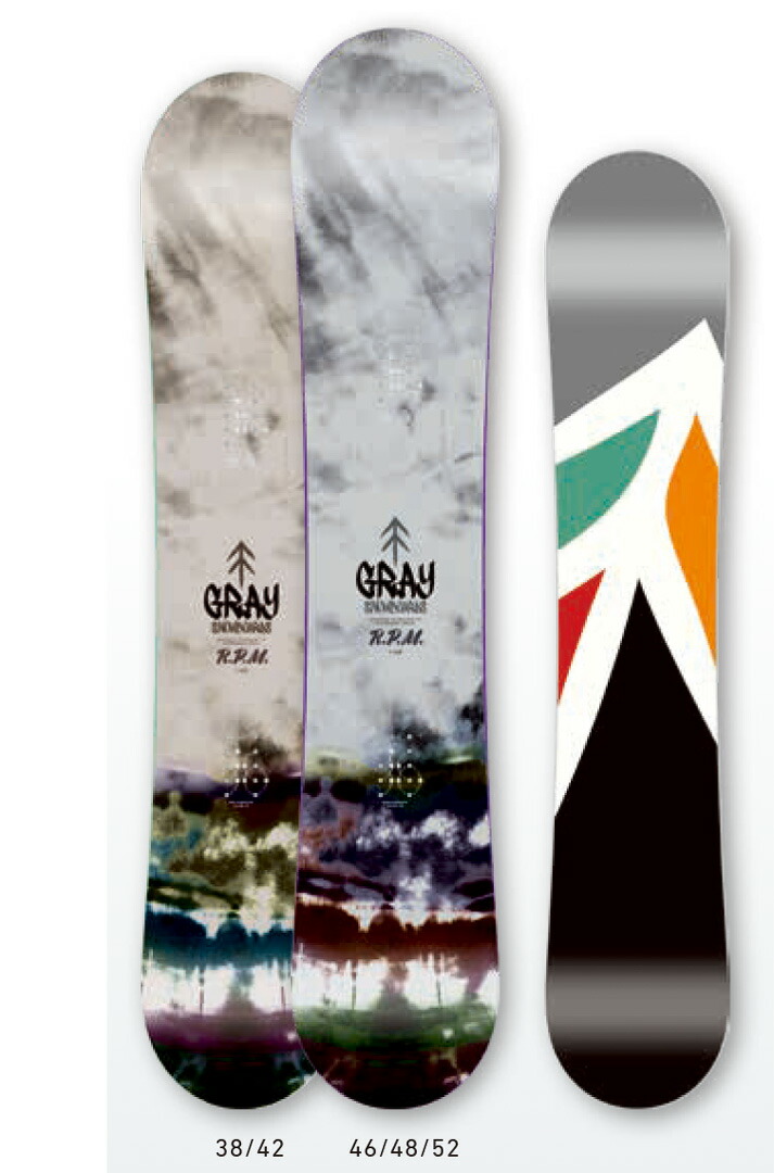 【楽天市場】【在庫限り最終特価】 GRAY SNOWBOARDS [ R.P.M. @72000] アールピーエム グレイ スノーボード【正規 ...