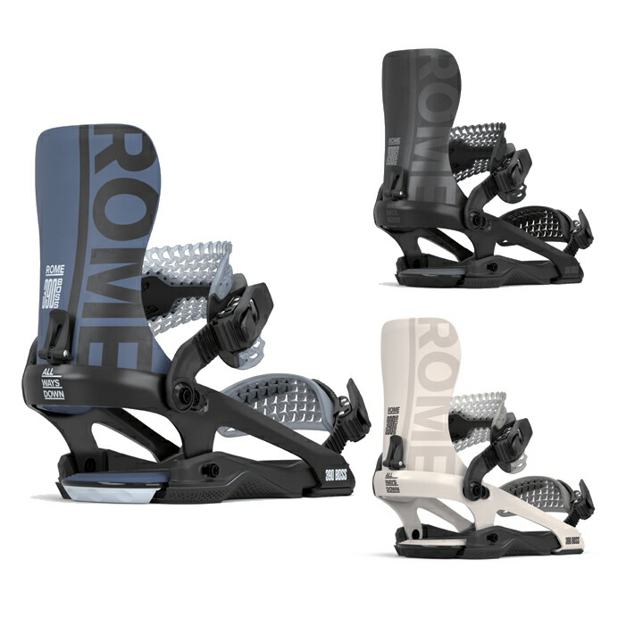 【楽天市場】ROME BINDING [ 390 BOSS FW （フルラップ） @54000] ローム スノーボード バインディング 【正規 ...