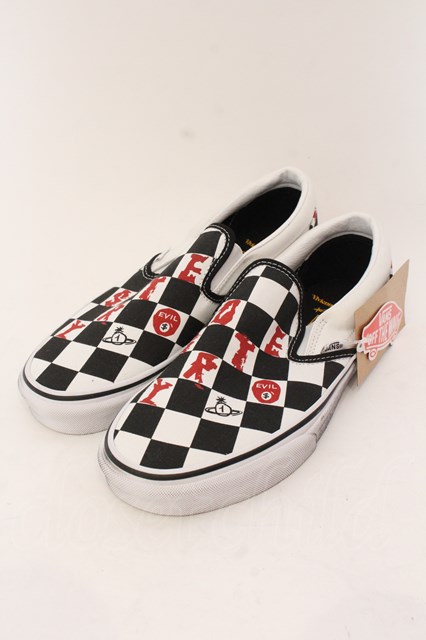 【楽天市場】税込3980円以上購入で【送料無料】【USED】Vivienne Westwood / VANSコラボClassic Slip-On スニーカーヴィヴィアンウエストウッド ビビアン ...
