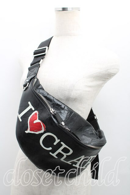 【楽天市場】税込3980円以上購入で【送料無料】【USED】Vivienne Westwood / I LOVE CRAPボディバッ ...