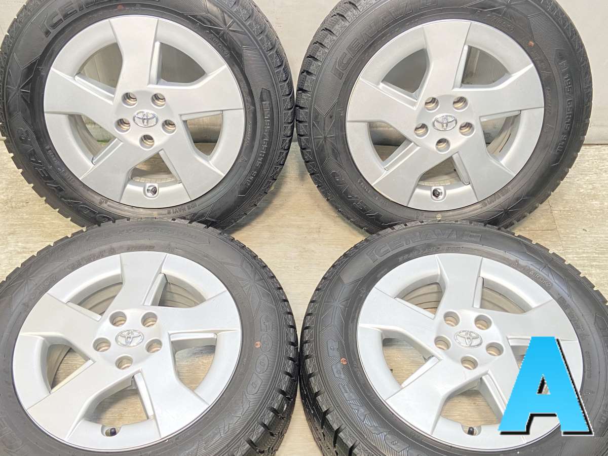 【楽天市場】195/65R15 グッドイヤー アイスナビ 6 トヨタ純正 15x6.0 45 100-5穴 中古タイヤ スタッドレスタイヤ ホイールセット 4本セット：タイヤ・ホイール カンパニー