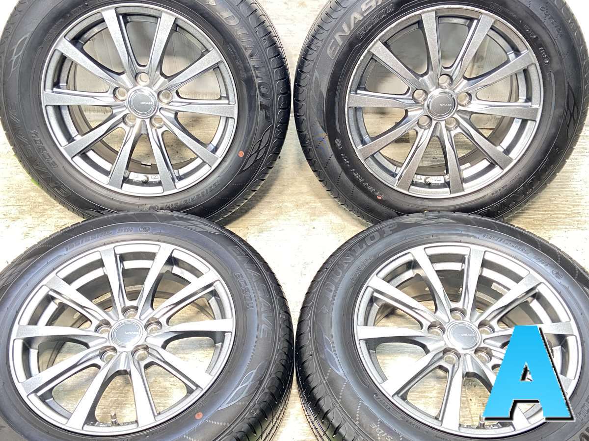 【楽天市場】195/65R15 ダンロップ エナセーブ EC204 GRASS 15x6.5 40 100-5穴 中古タイヤ サマータイヤ ホイールセット 4本セット：タイヤ・ホイール カンパニー