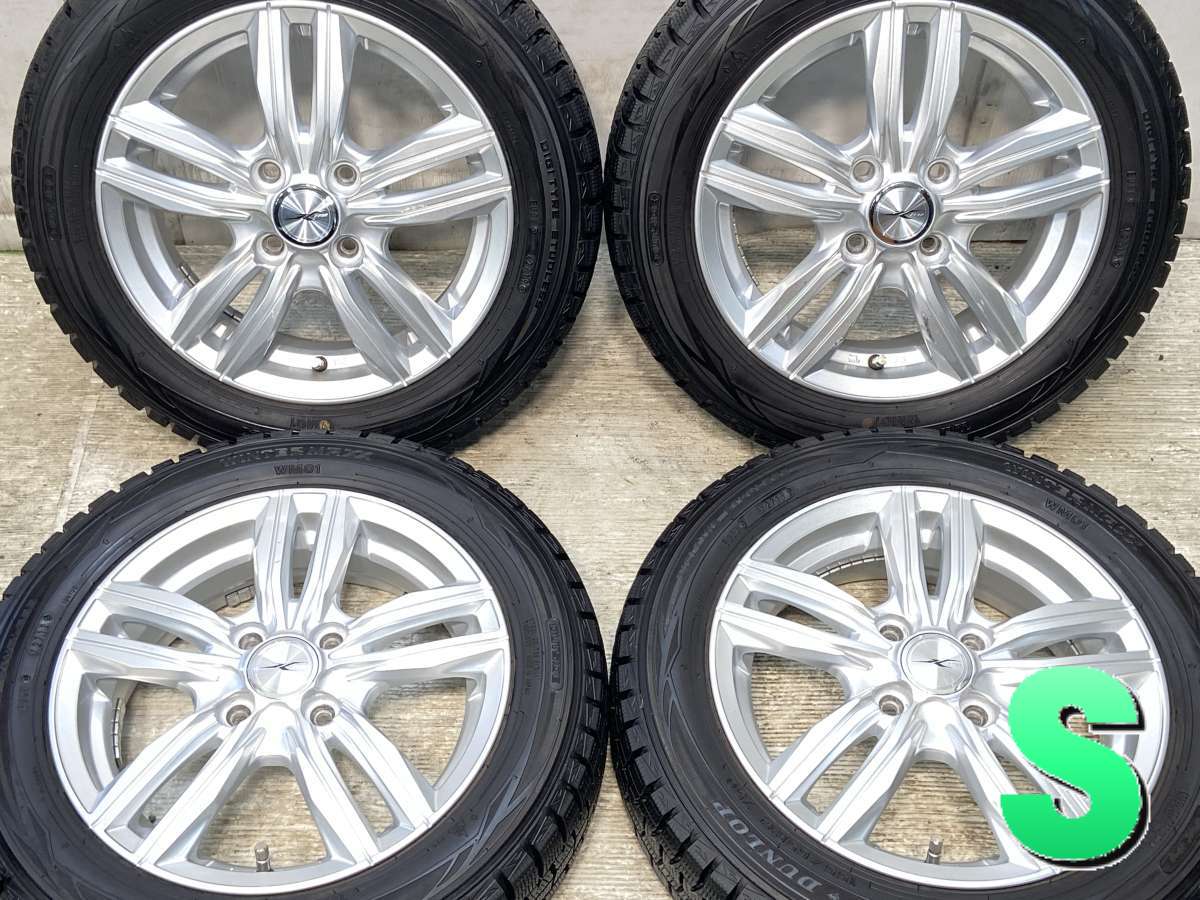 【楽天市場】155/65R14 ダンロップ ウィンターマックス WM01 ジョーカー 14x4.5 45 100-4穴 中古タイヤ スタッドレスタイヤ ホイールセット 4本セット：タイヤ ...