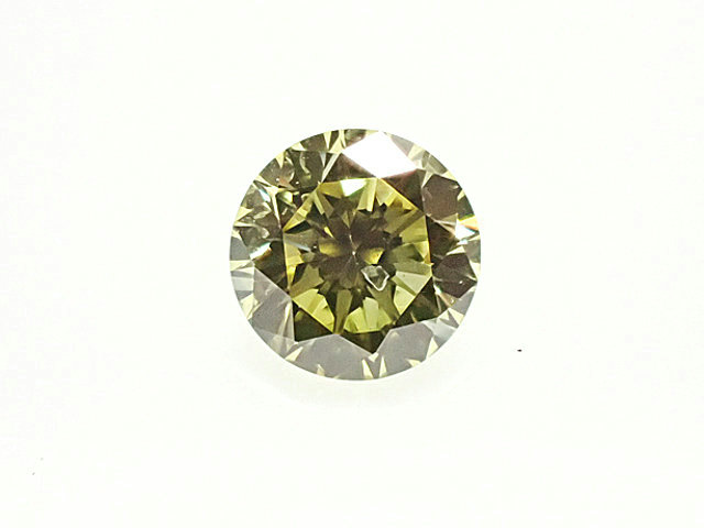 【楽天市場】0．165ct FANCY LIGHT BROWNISH GREENISH YELLOW SI2 イエローダイヤモンド ルース：アインインターナショナル