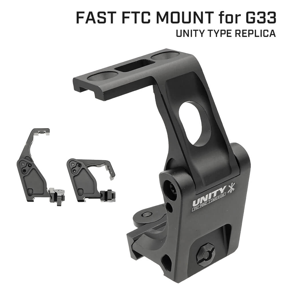 【楽天市場】【 WADSN 製】 UNITY TACTICAL タイプ FTC G33 Magnifier Mount マグニファイア ...