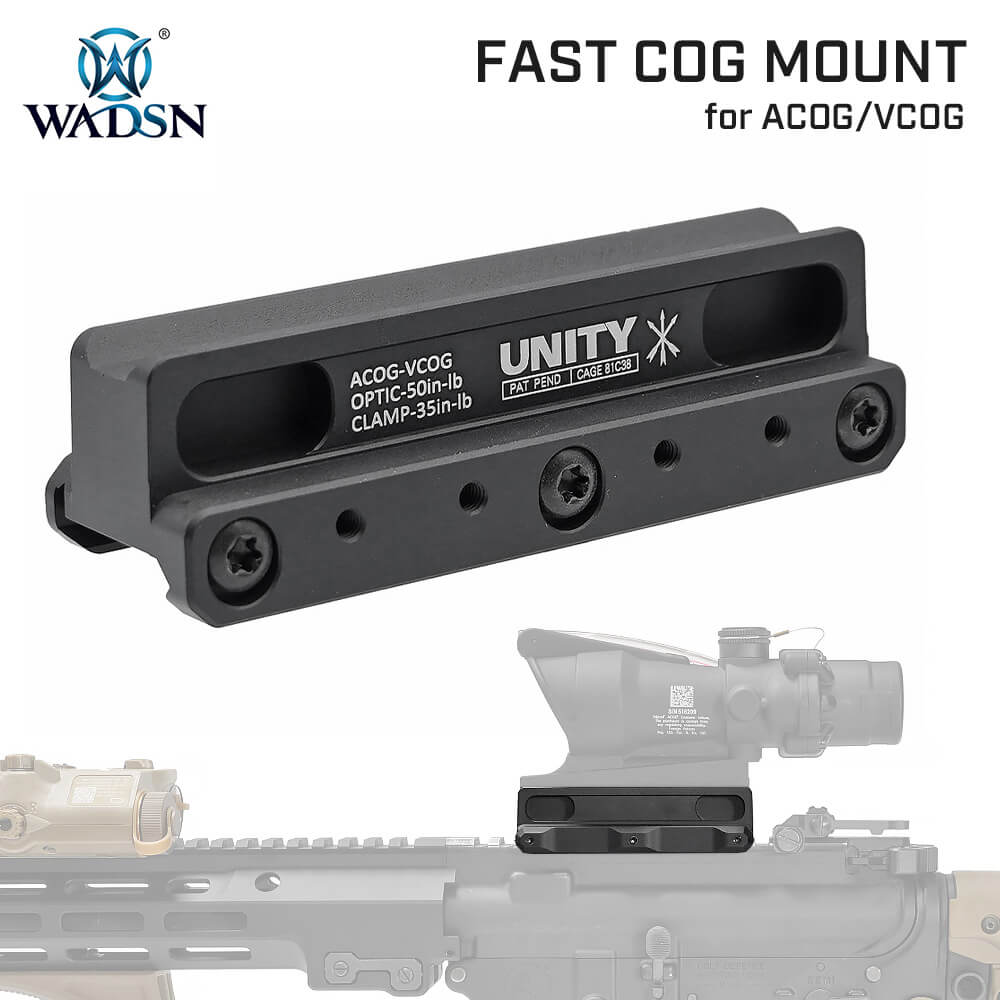 【楽天市場】【 WADSN 製 】ACOG スコープ 専用 UNITY FAST COG マウント レプリカ ハイマウント | ドットサイト ...