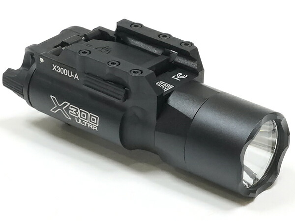 【楽天市場】【ハンドガン & 20mmレイル対応】 SUREFIREタイプ X300 ULTRA ウェポンライト ウエポンライト | ピストル ...