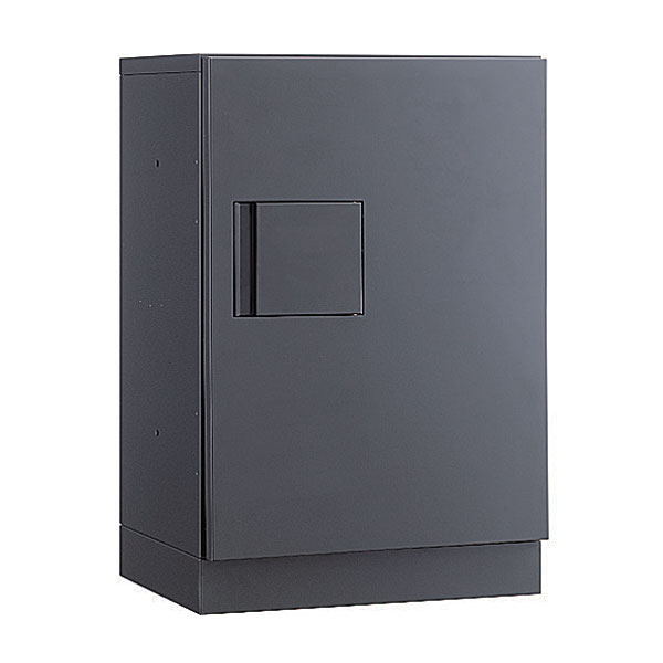 【楽天市場】【法人宛専用】宅配ボックス 専有仕様 1段タイプ TBX-G1S-G W40×D32.4×H54cm【鍵付き 宅配ポスト 宅配ボックス スチール製 屋外 戸建 荷物受取 100 ...