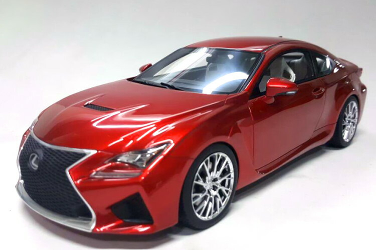 【楽天市場】ワンモデル 1/18 レクサス RC F クーペ 2015年 "Transparent Red Metallic"Onemodel ...