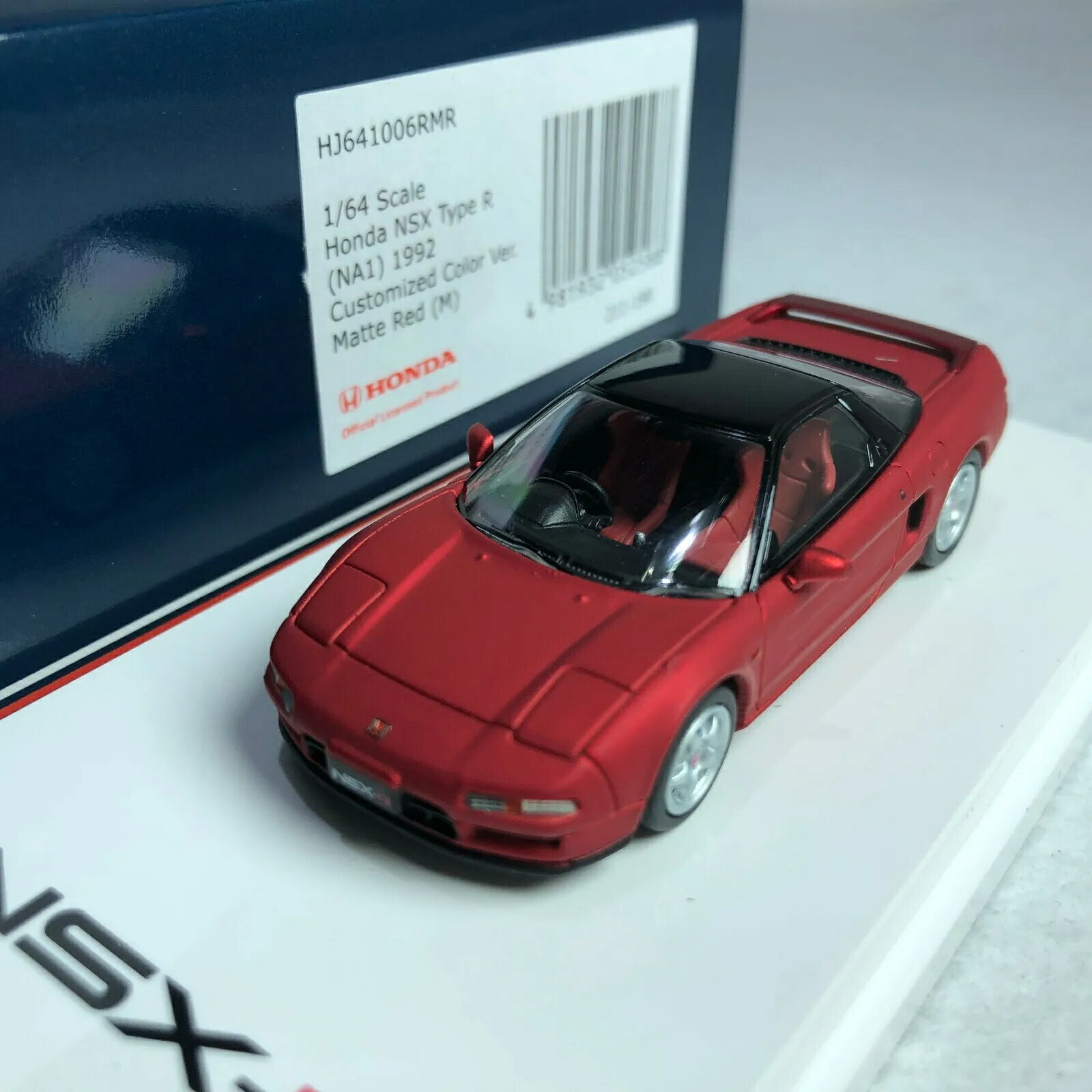 【楽天市場】HOBBY JAPAN 1/64 HJ ホンダ NSX NA1 タイプR 1992 マットレッドメタリックHOBBY JAPAN ...