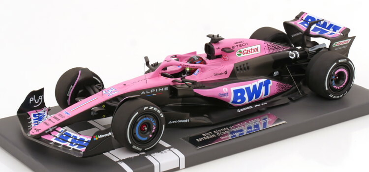 【楽天市場】ミニチャンプス 1/18 アルピーヌ A523 #31 バーレーングランプリ フォーミュラ1 2023 BWT アルピーヌ F1 ...