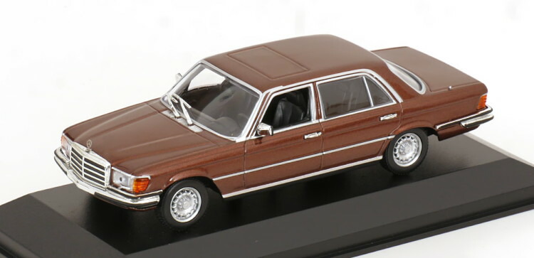 【楽天市場】ミニチャンプス 1/43 メルセデスベンツ 450 SEL 6.9 W116 1976 ブラウンメタリック マキシチャンプス コレクションMinichamps 1:43 ...