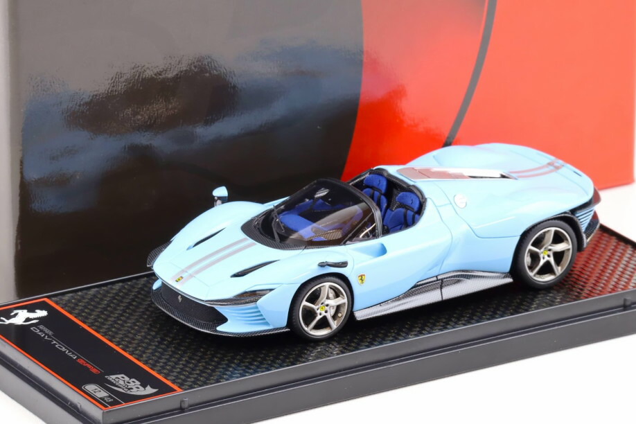 【楽天市場】BBR 1/43 フェラーリ デイトナ SP3 イコナシリーズ アズーロ ラ プラタ ブルー 48台限定BBR 1:43 ...