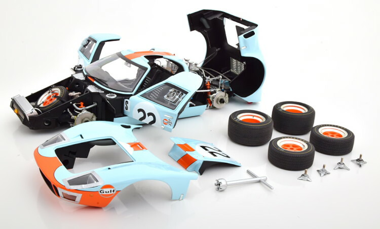 【楽天市場】GMP/ACME 1/12 フォード GT40 MK 1 優勝 セブリング12時間 1969 ガルフ イクス オリバー 112台 ...