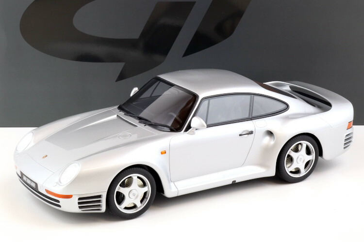 【楽天市場】GTスピリット 1/12 ポルシェ 959 クーペ シルバー 1986GT Spirit 1:12 Porsche 959 ...