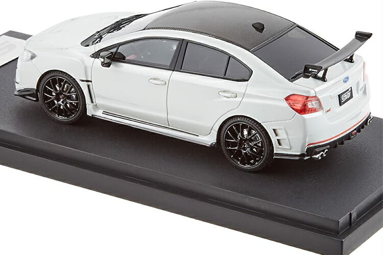 【楽天市場】MARK43 1/43 スバル S208 NBR チャレンジパッケージ カーボンリアウィング クリスタルホワイトパール ...