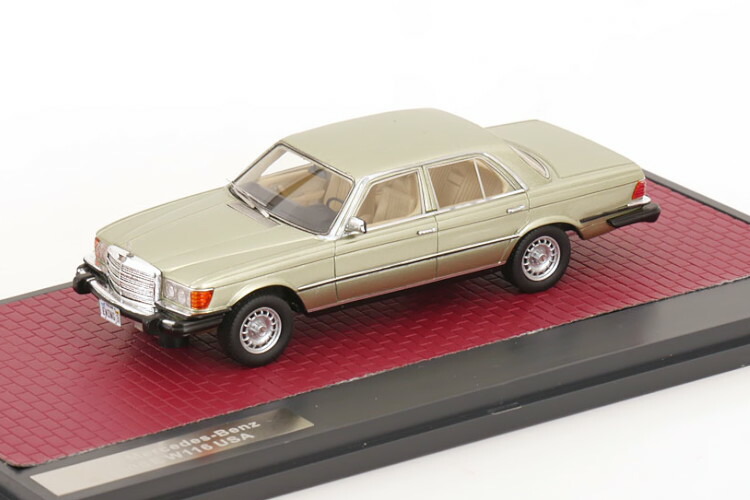 【楽天市場】マトリックス 1/43 メルセデス 450 SE W116 J R Ewing ダラスTVシリーズ 1978 ライトグリーンメタリック 100台限定Matrix 1:43 ...