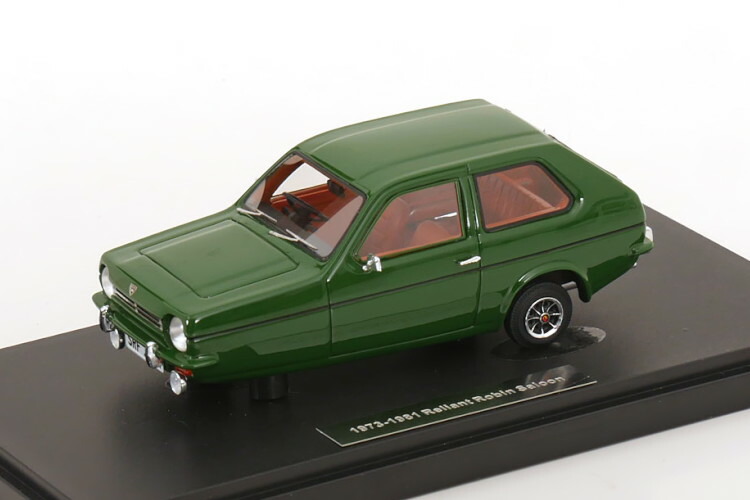 【楽天市場】マトリックス 1/43 リライアント ロビン サルーン 1973 グリーンMatrix 1:43 Reliant Robin ...