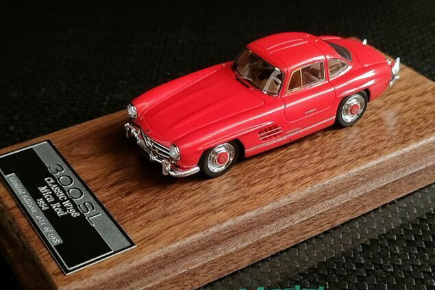 【楽天市場】SCM 1/64 300SL W198 レッド 1954 ウッドベースSCM 1:64 300SL W198 Red 1954 ...