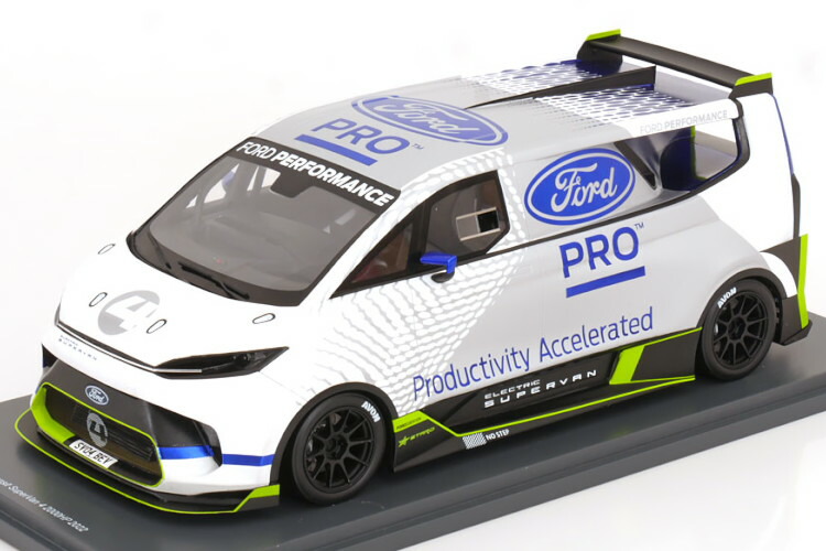 【楽天市場】シュコー Pro.R 1:18 フォード トランジット スーパーバン 4 2022 ショーケース付きSchuco Pro.R 1:18 Ford Transit SuperVan ...