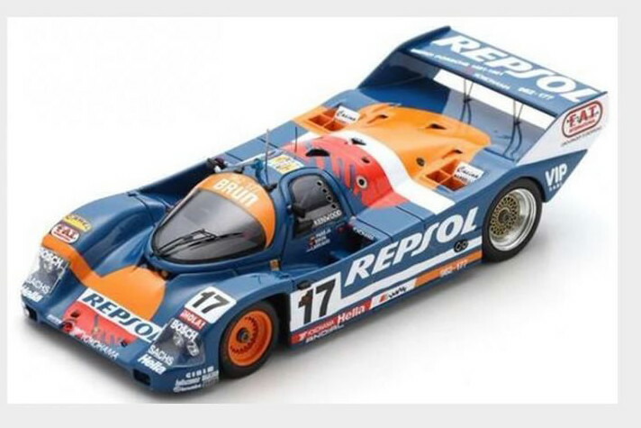 【楽天市場】スパーク 1/43 ポルシェ 962C 3.2L ターボ フラット6 チーム レプソル ブルン モータースポーツ #17 24時間 ...