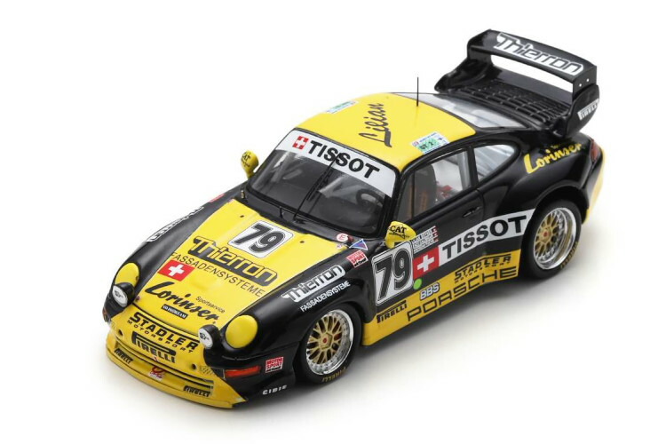 【楽天市場】スパーク 1/43 ポルシェ 911 GT2 #79 ル・マン24時間 1995 エンツォ カルデラリ/Lilian Bryner ...