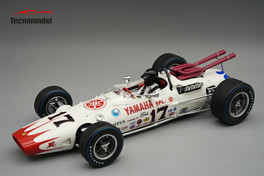 【楽天市場】テクノモデル 1/18 ロータス 38 1965 インディ500 DNF #17 Dan Gurney フィギュア付きTecnomodel 1:18 Lotus 38 1965 ...
