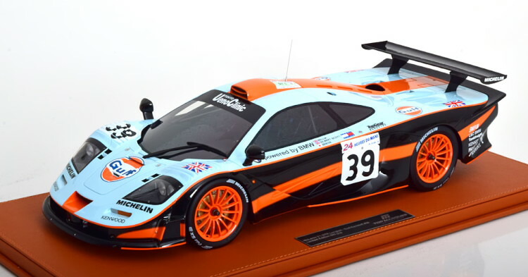 【楽天市場】トップマルケス 1/12 マクラーレン F1 GTR ロングテール #39 ル・マン24時間 1997 Gulf Bellm ...