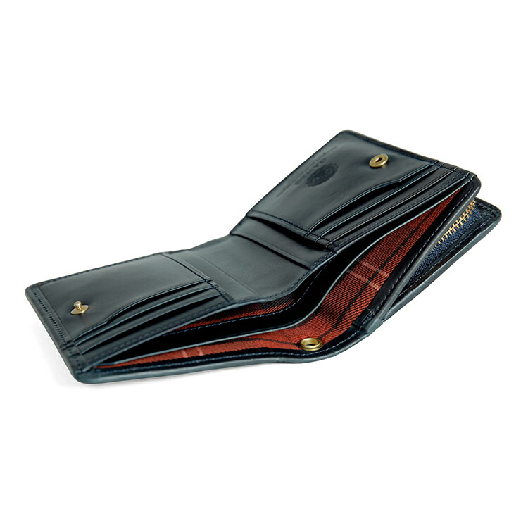 【GANZO】 ガンゾ GH5 Lファスナー二つ折り財布 メンズ財布 ブラック/ブラウン/ネイビー