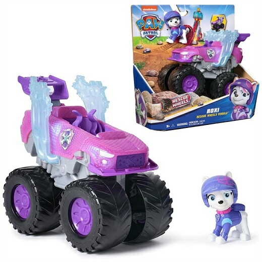【楽天市場】【Paw Patrol パウパトロール】 レスキューホイール ロキシー・モンスタートラック/ビークル/Roxi/おもちゃ ...