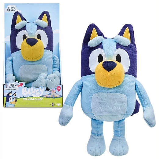 【楽天市場】【Bluey Talking Plush】 ディズニージュニア ブルーイ おしゃべり ぬいぐるみ 33cm プラッシュ/マイクロ ...