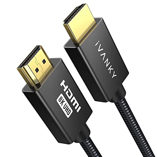 【楽天市場】iVANKY HDMI 2.1 ケーブル 1M 8K 60Hz 4K 120Hz 48Gbps 8K映像 高速伝送 超高解像度 ...